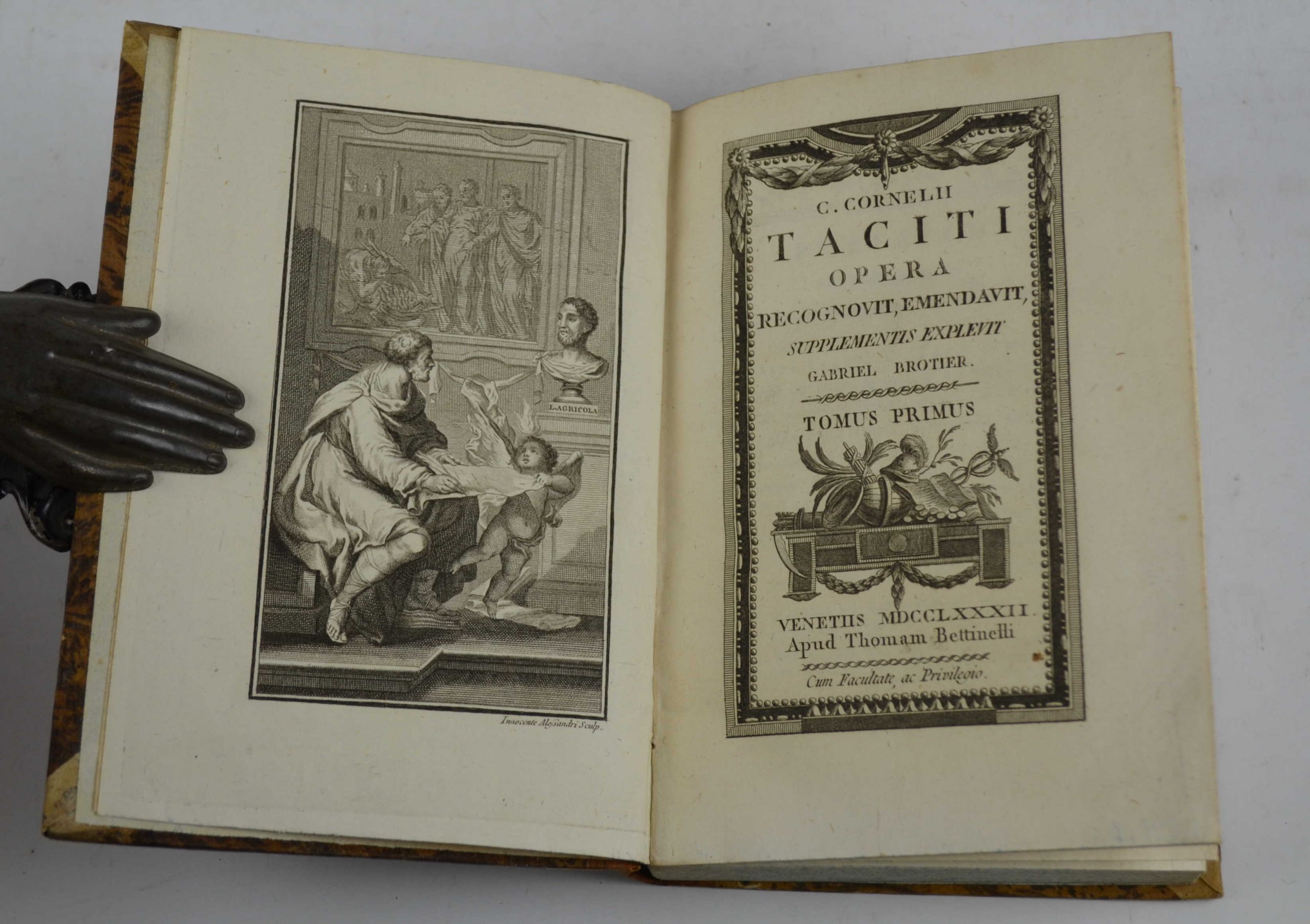 Cornelii Taciti Opera recognovit, emendavit, supplementum explevit ...