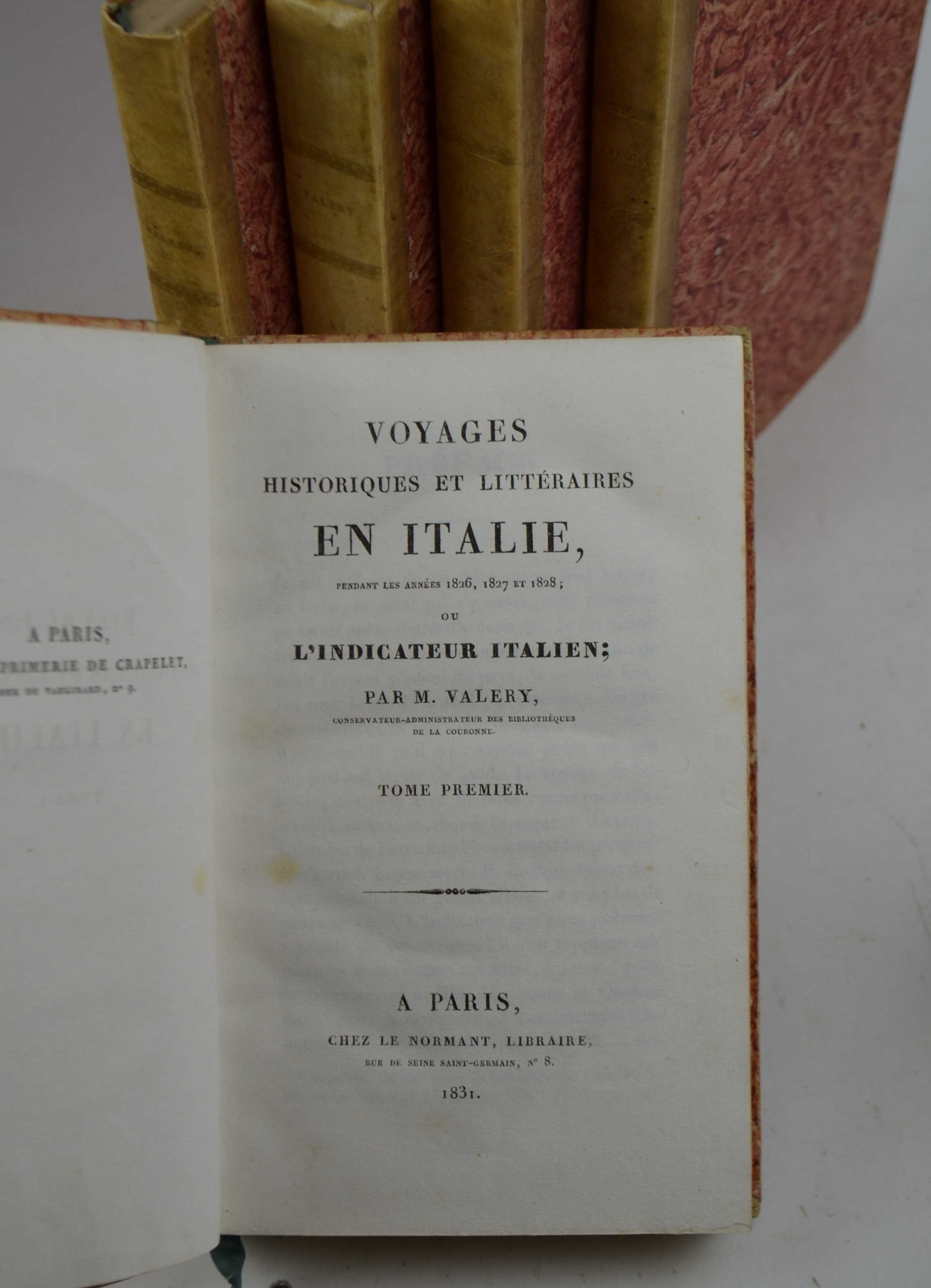 Voyages historiques et littéraires en Italie, pendant les annèes 1826 ...