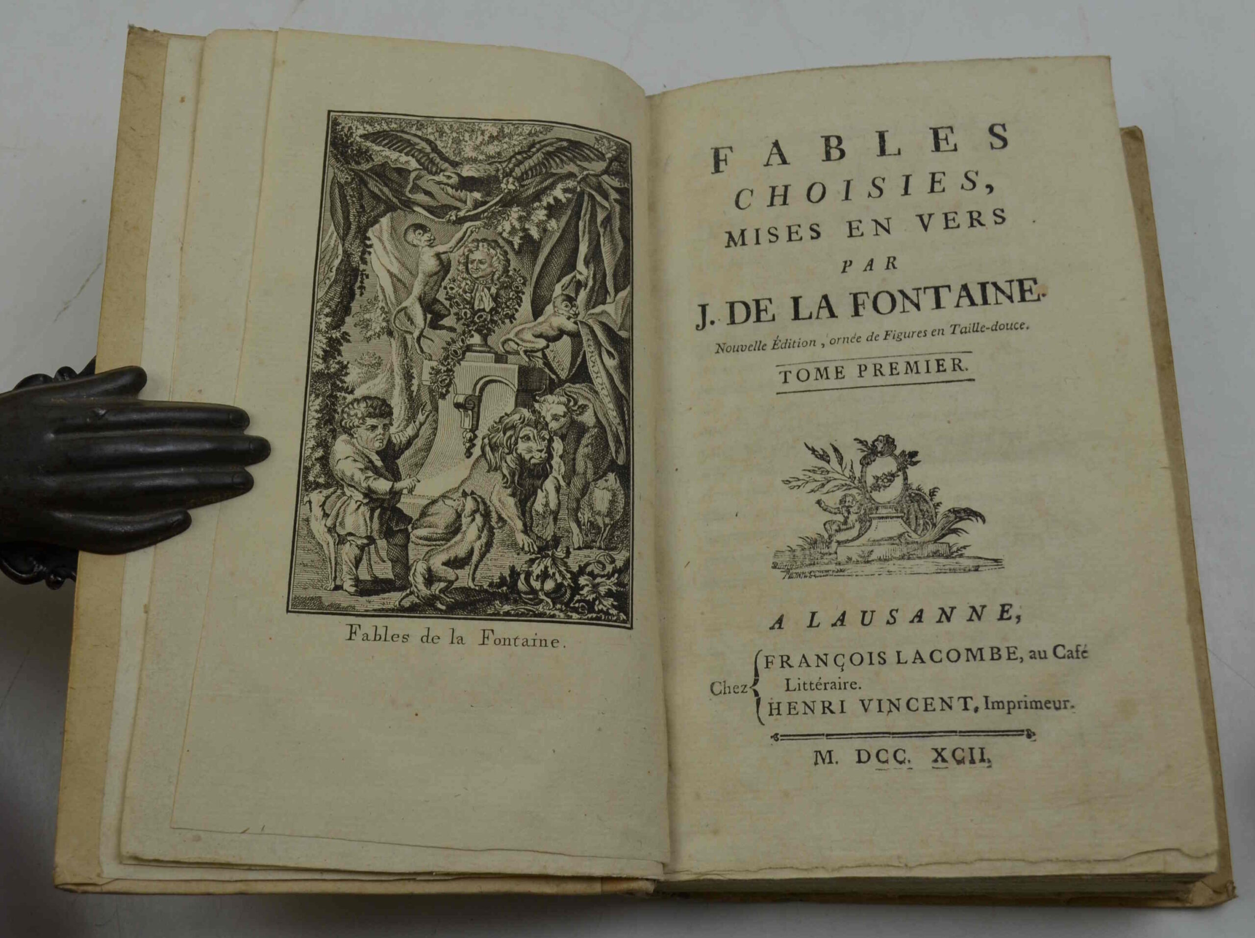 Fables choisies mises en vers… Nouvelle édition, ornée de Figures en ...